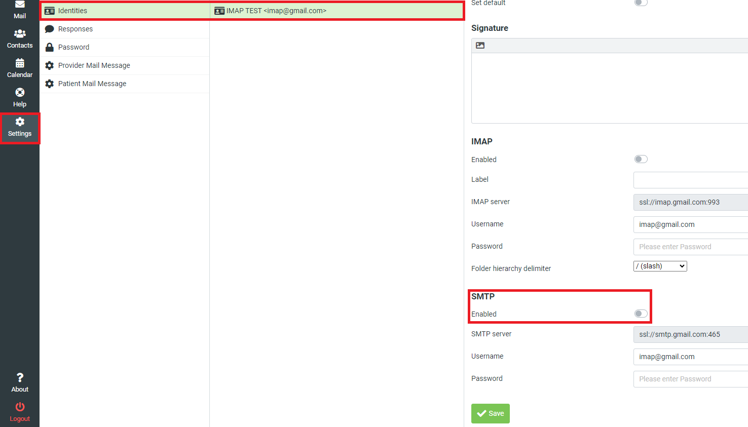 iCoreExchange – How to set IMAP and SMTP Settings – iCoreConnect