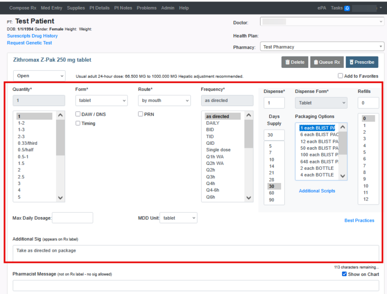 iCoreRx: How to Locate a Z-Pak – iCoreConnect