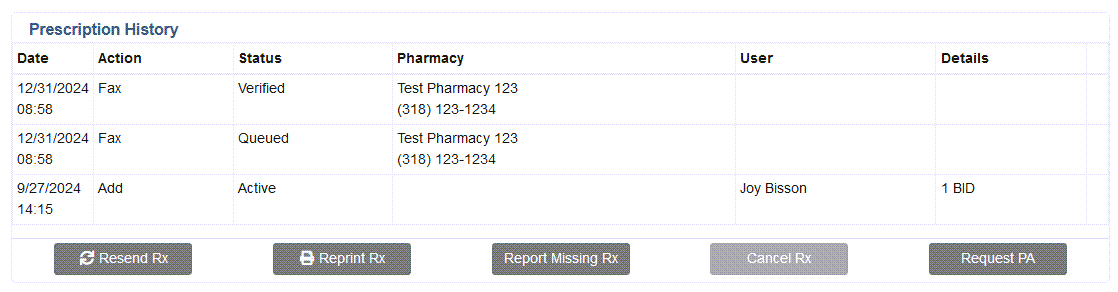 iCoreRx: Rx Buttons Explained – iCoreConnect