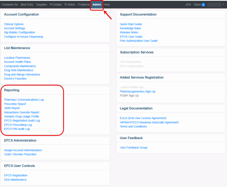 iCoreRx: Reporting Overview – iCoreConnect