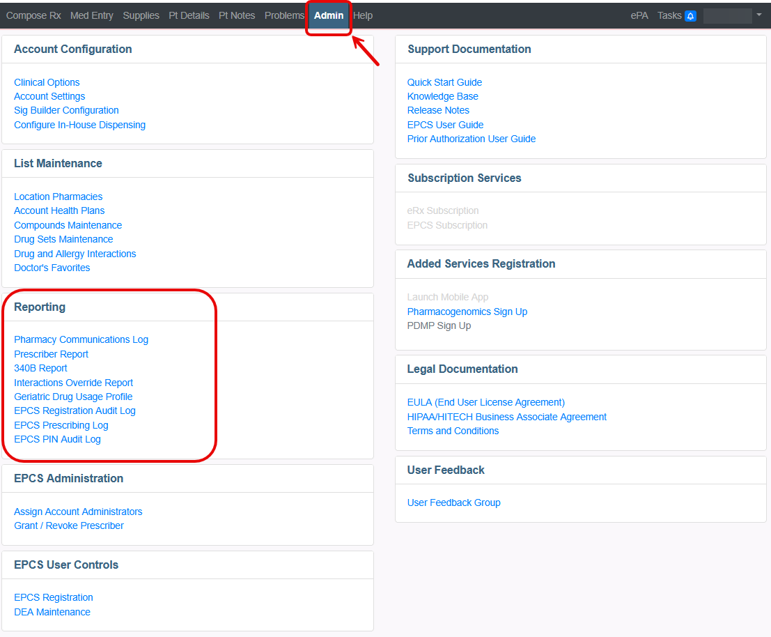 iCoreRx: Reporting Overview – iCoreConnect